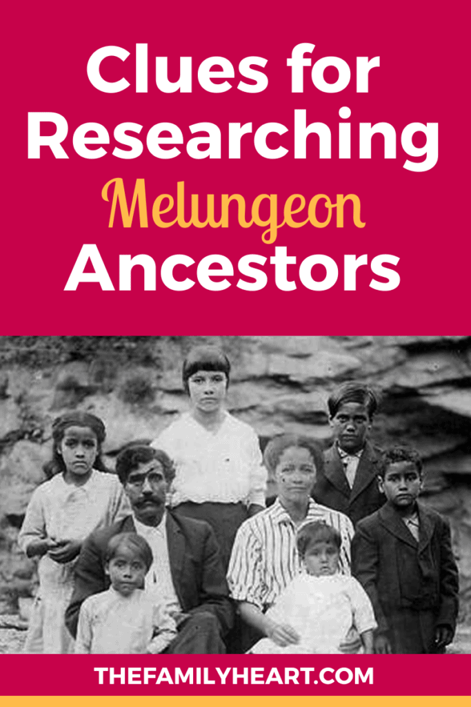 Clues for Researching Melungeon Ancestors - Heart of the Family