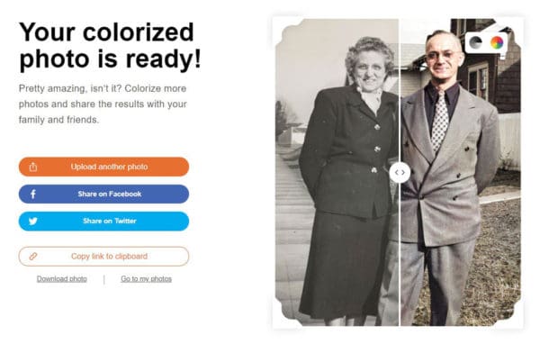 Colorize Old Photos for FREE With MyHeritage in Color - Heart of the ...