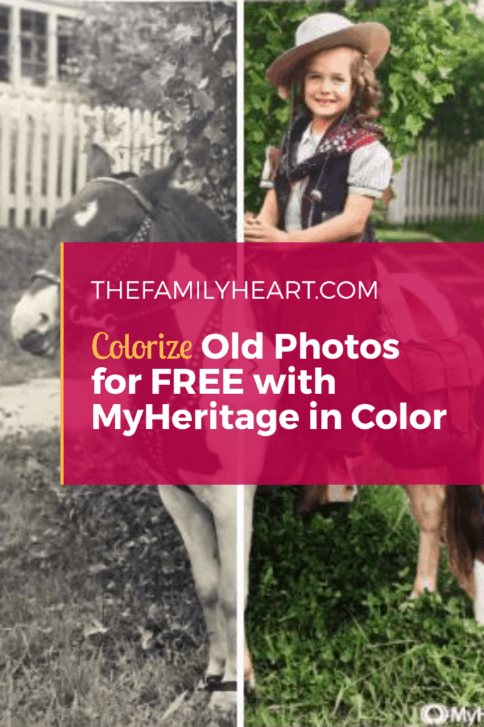 Colorize Old Photos for FREE With MyHeritage in Color - Heart of the ...