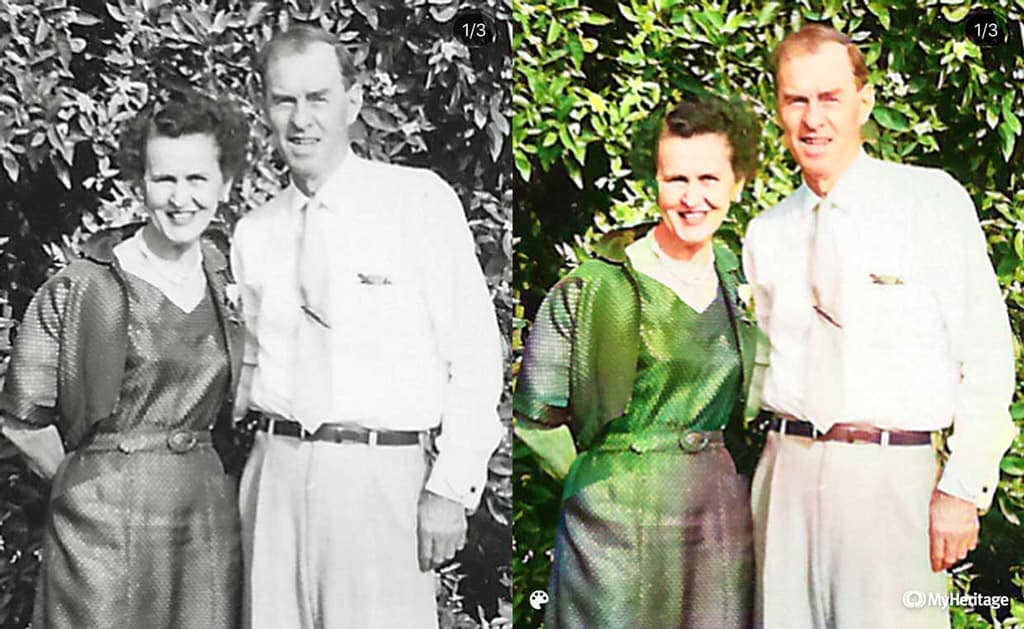 Old Family Photo Color