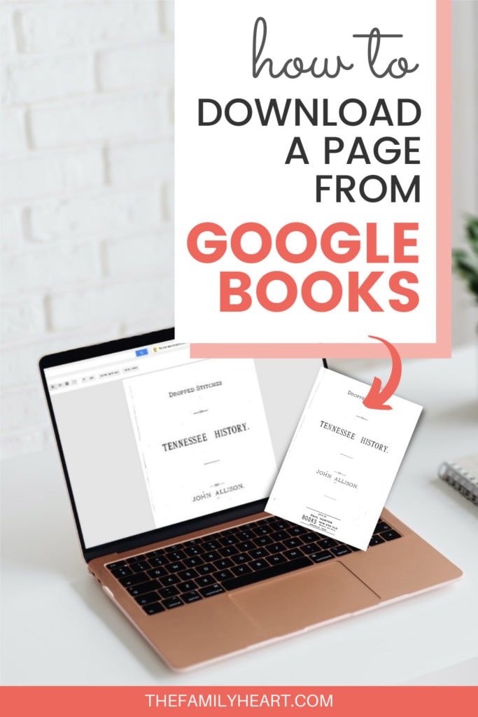 How to Download One Page from Google Books