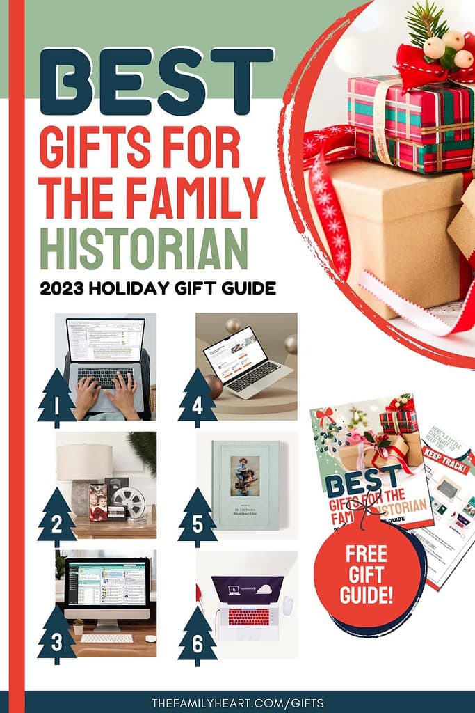 The 6 Best Gifts for Family Historians (FREE Shopping Guide) - Heart of ...